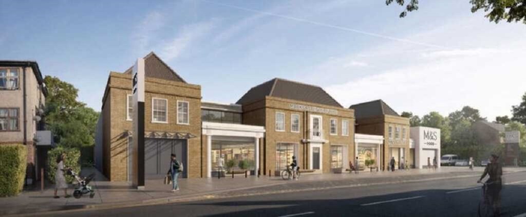 Update on the new Marks & Spencer Foodhall at the old Milk and More ...