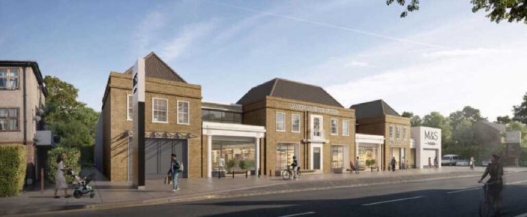 New Marks and Spencer food hall at the old Milk and More depot, 823 ...