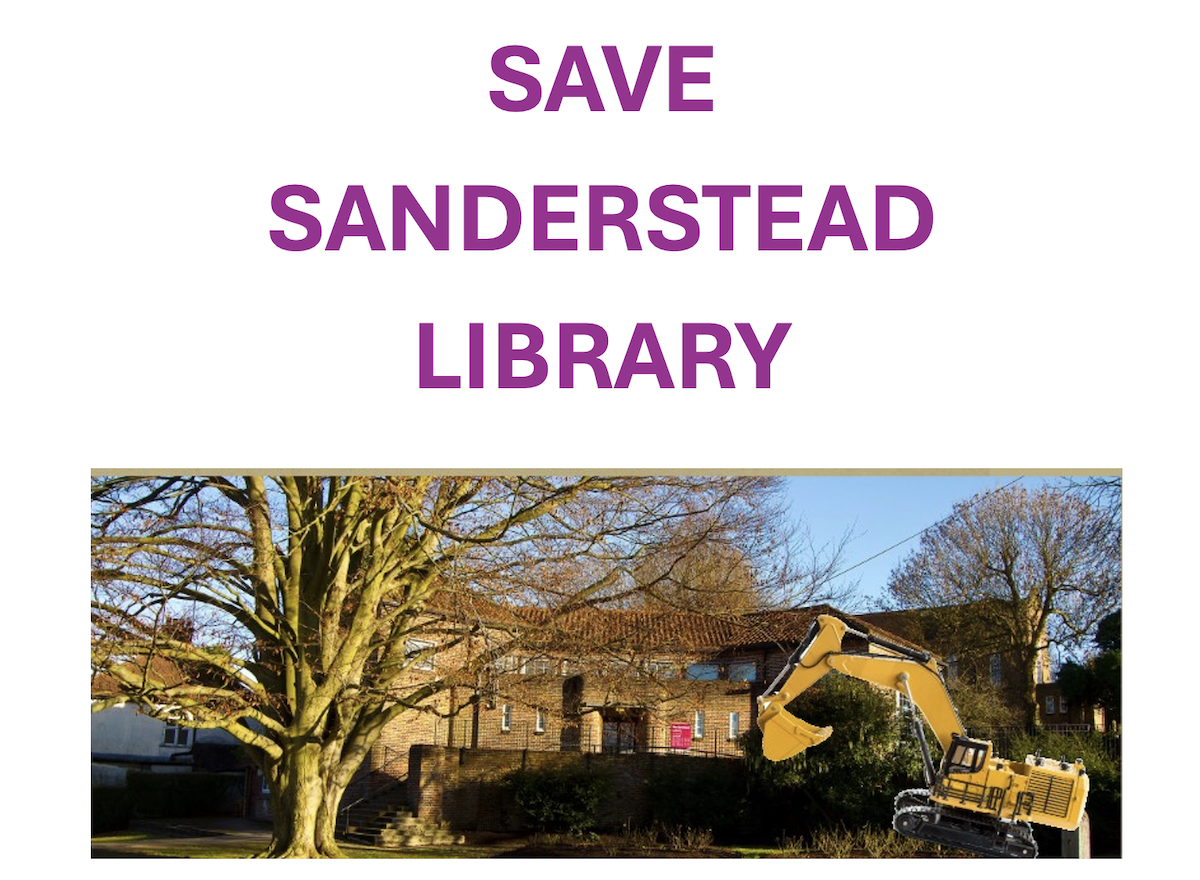 Sanderstead Library Update – Sanderstead Residents' Association