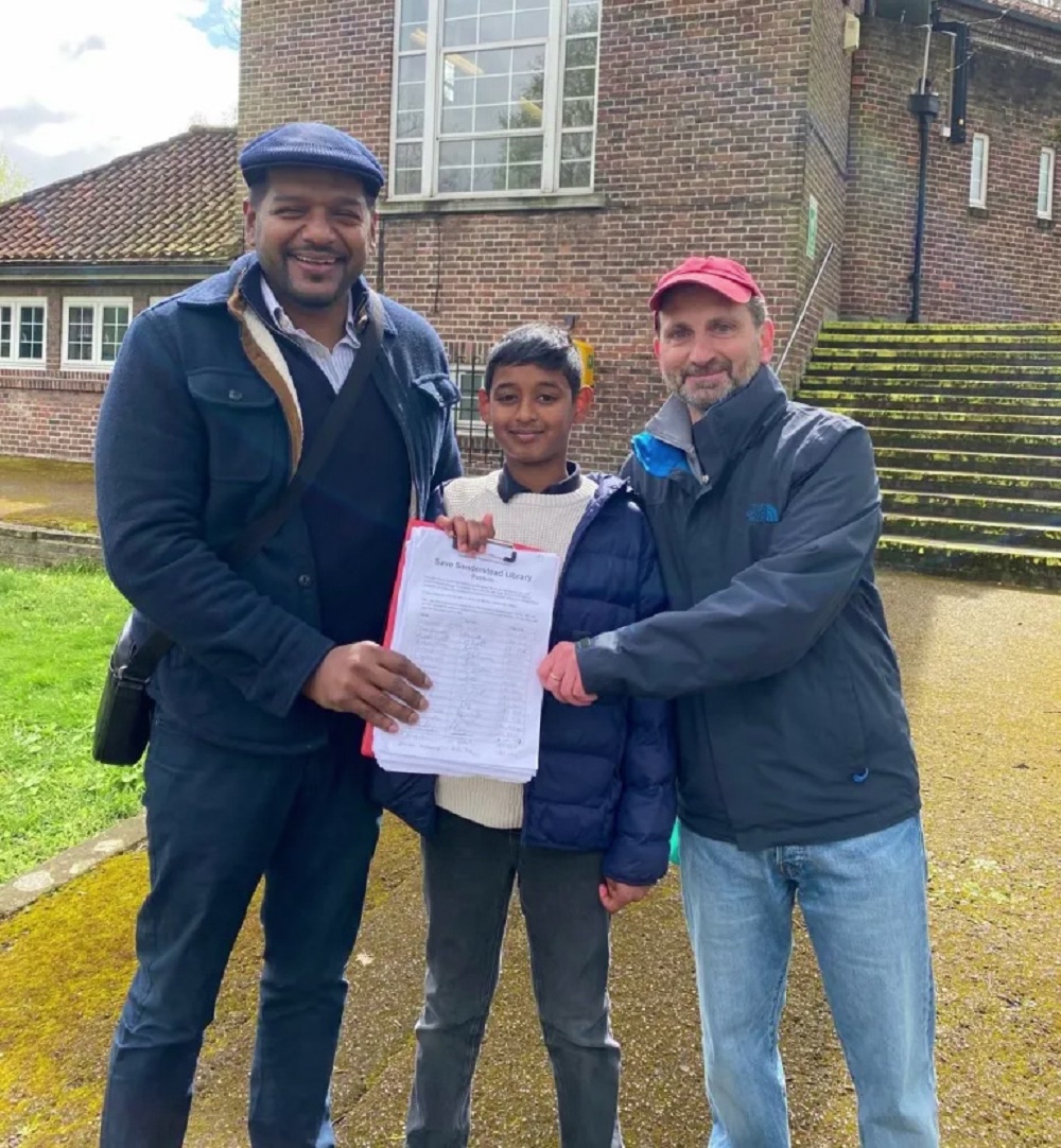 Petition to Save Sanderstead Library – Sanderstead Residents' Association