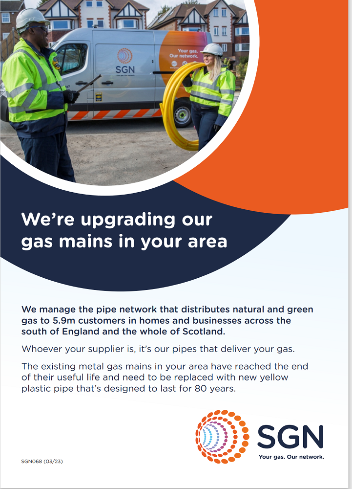 Gas Mains replacement in Kendall Avenue South, Penwortham Road and ...